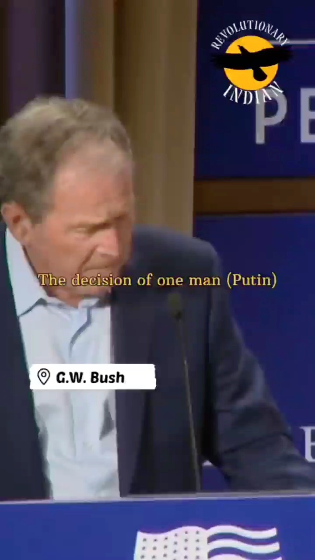 Rena on GETTR : Touché ~ Rino Cuckservative Warmongers Bush/Cheney