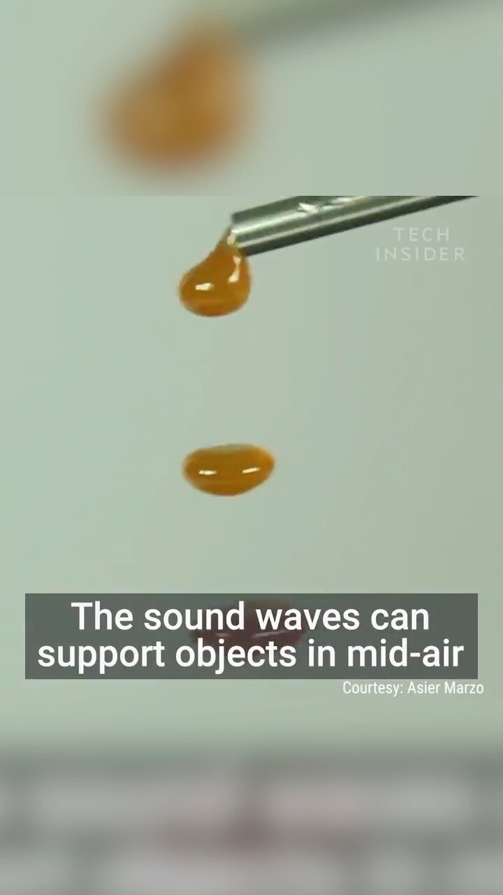 TechView on GETTR: This DIY levitator uses acoustic waves to hold thi...