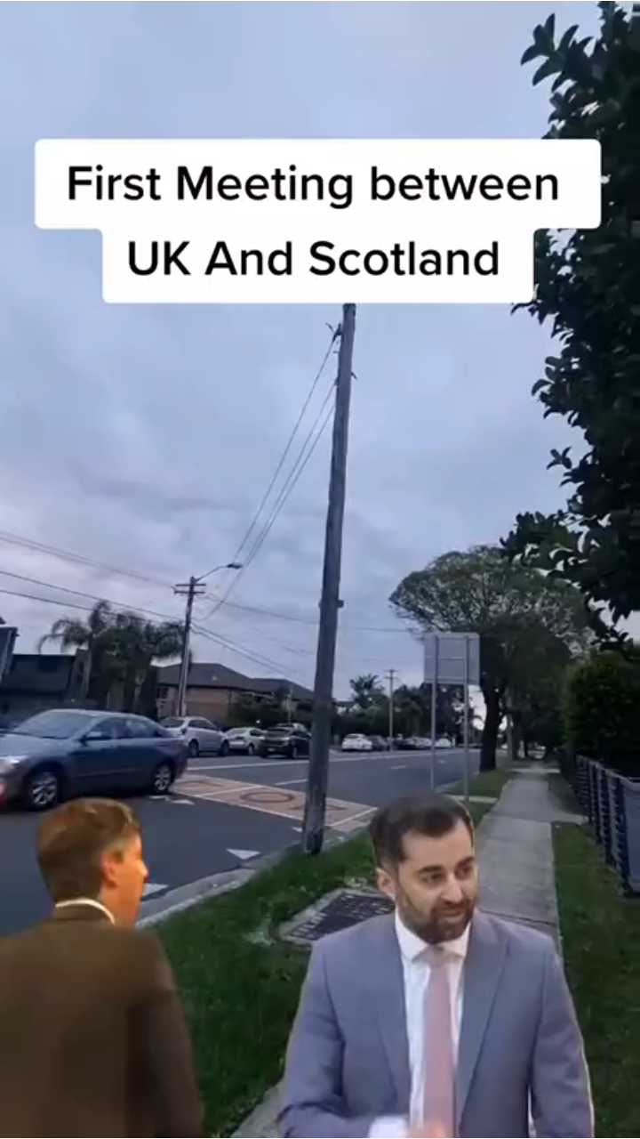 ☦️🦁⚔ 🆃🆁🅴🅱 ⚔🩸 on GETTR : Meanwhile in UK (Bad Language)