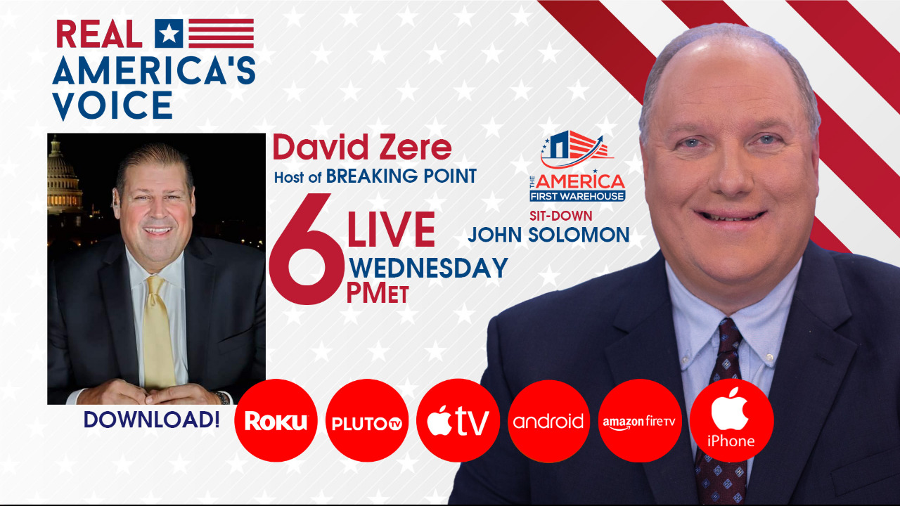 Real America's Voice (RAV) 🇺🇸 on GETTR : DAVID ZERE SIT-DOWN CONVERSATION WITH JOHN SOLOMON SPECIAL