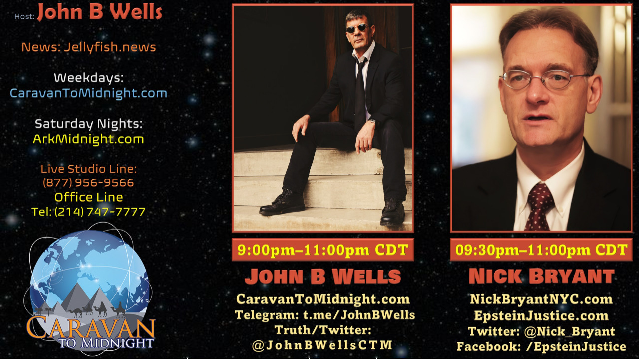 CDM on GETTR : Federal Scandal: Epstein Coverup - John B Wells LIVE