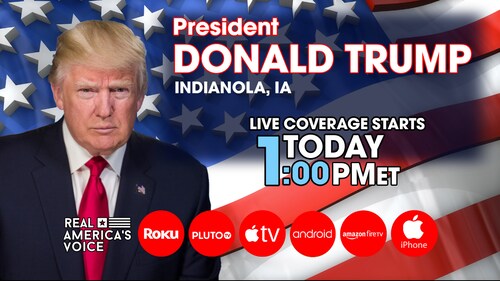 Real America's Voice (RAV) 🇺🇸 on GETTR : PRESIDENT TRUMP'S MAGA RALLY ...