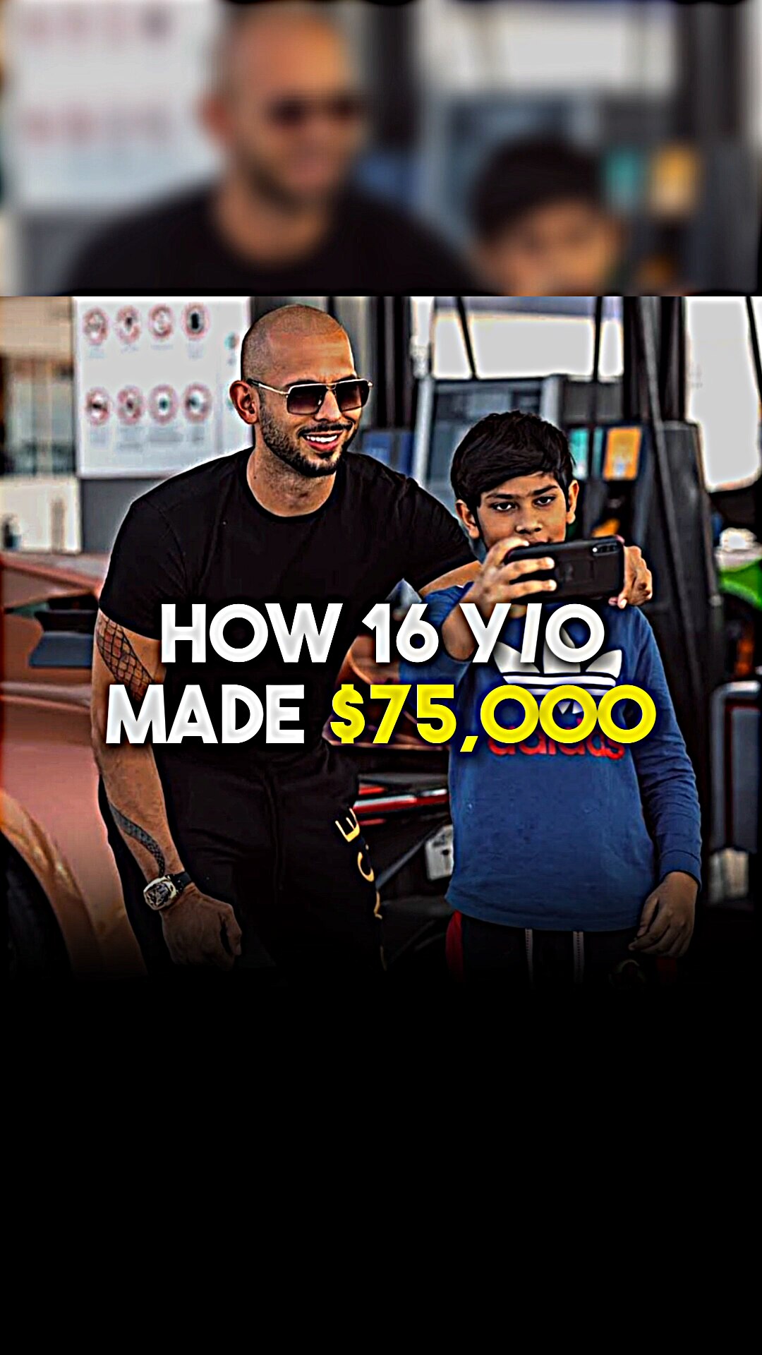 TateVital on GETTR : How a 16 year old made $75,000 because of Tate. If a 16 year old can do it ...