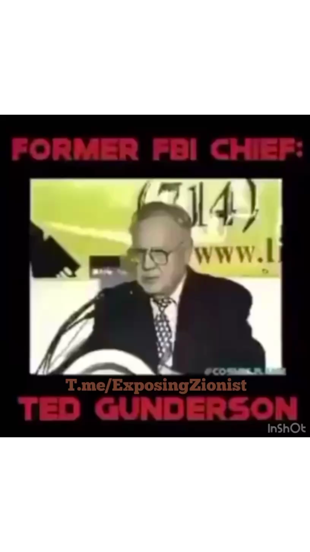 Dr.Manhattan on GETTR : Ted Gunderson, former FBI chief tells the # ...