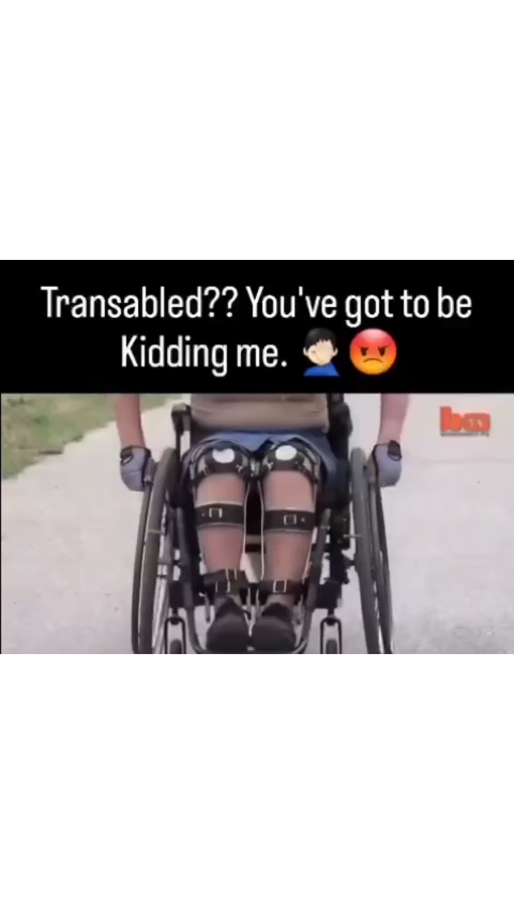 🇺🇸FreudianSlip🍊 on GETTR : ‘Transabled’