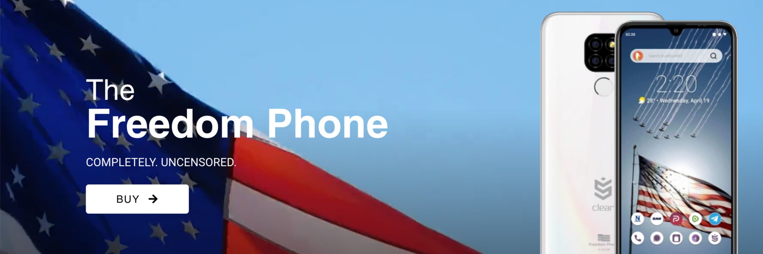 Freedom Phone on GETTR - Profile and Posts on GETTR