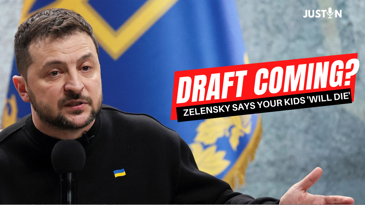 Justin Barclay on GETTR: Zelensky Wants Your Kids?!