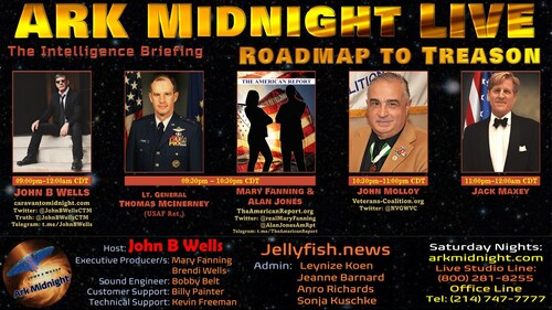 CDM on GETTR : The Intelligence Briefing / Roadmap to Treason - John B Wells LIVE