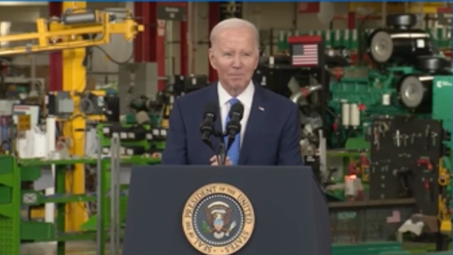 GETTRLive on GETTR : President Biden Delivers Remarks at Cummins Facility