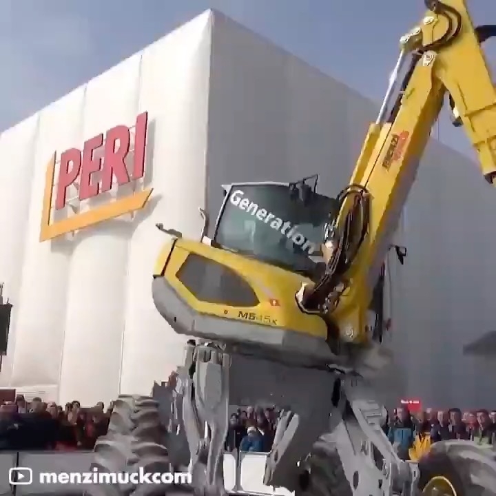 TechView on GETTR : Introducing the Menzi Muck Walking Excavator a ...