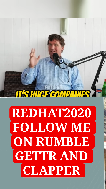 REDHAT2020 on GETTR: https://referral.rumble.com/P9UcaiyENonkdqJK7 #red...