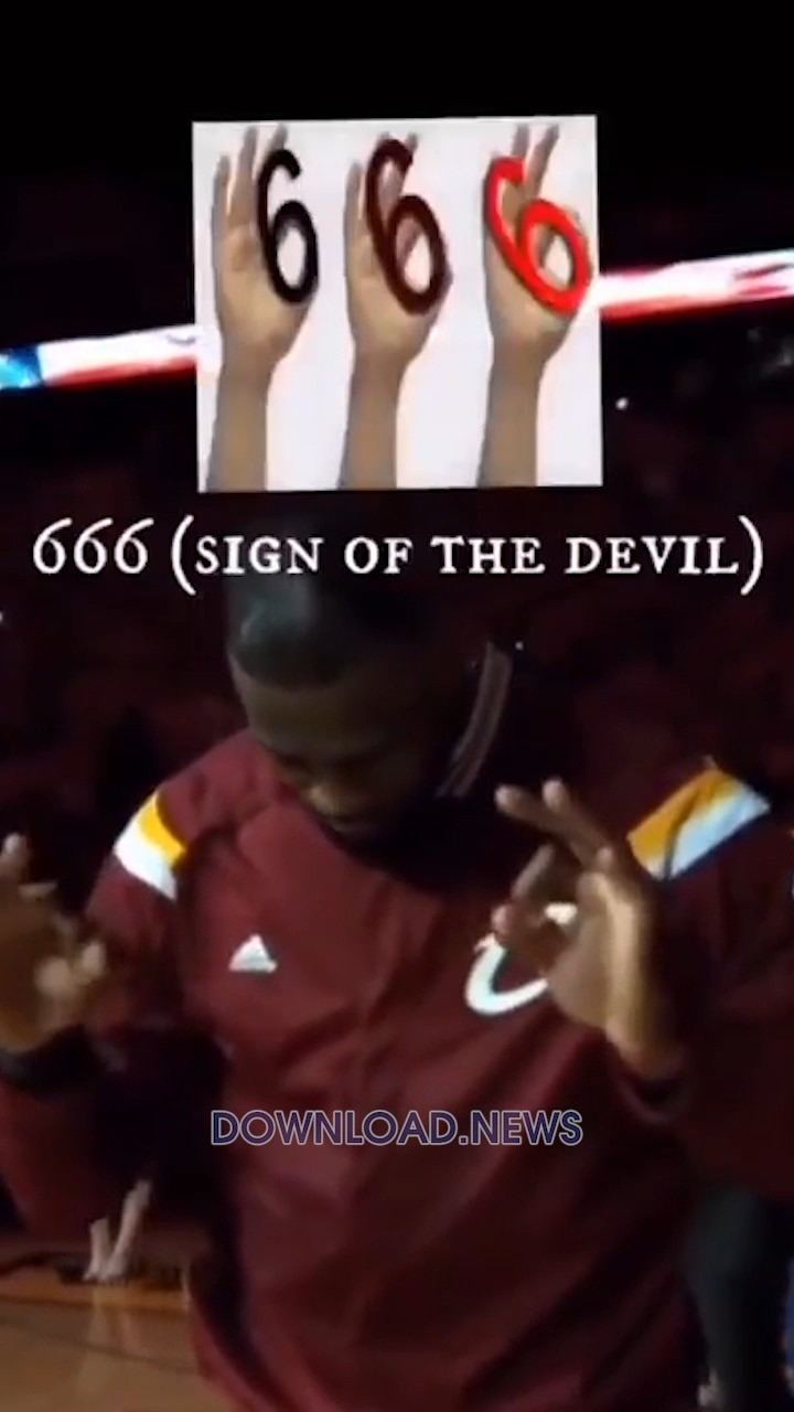 MAGAClips.TV on GETTR: Lebron James Does His Satanic Ritual Before The ...