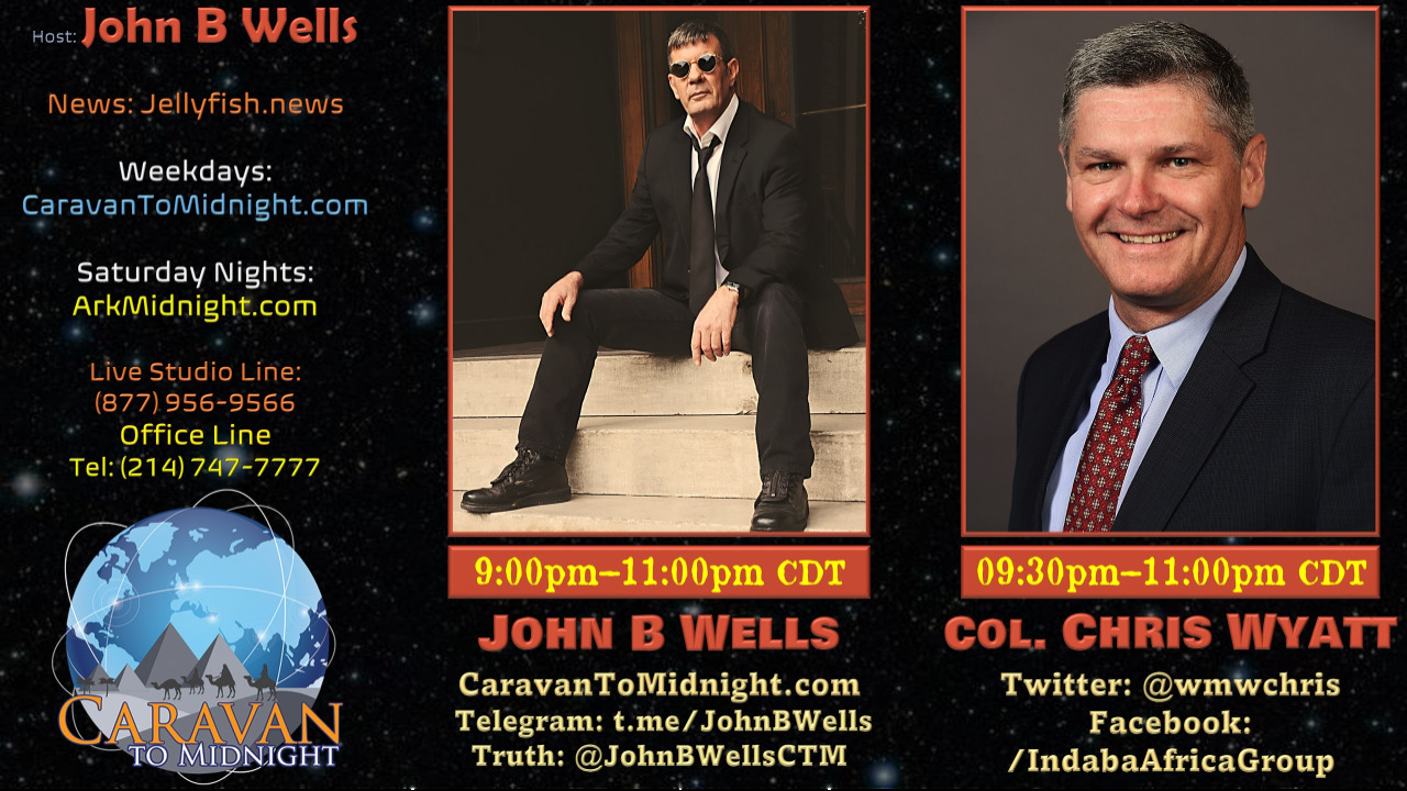 CDM on GETTR : The State of Disunion - John B Wells LIVE