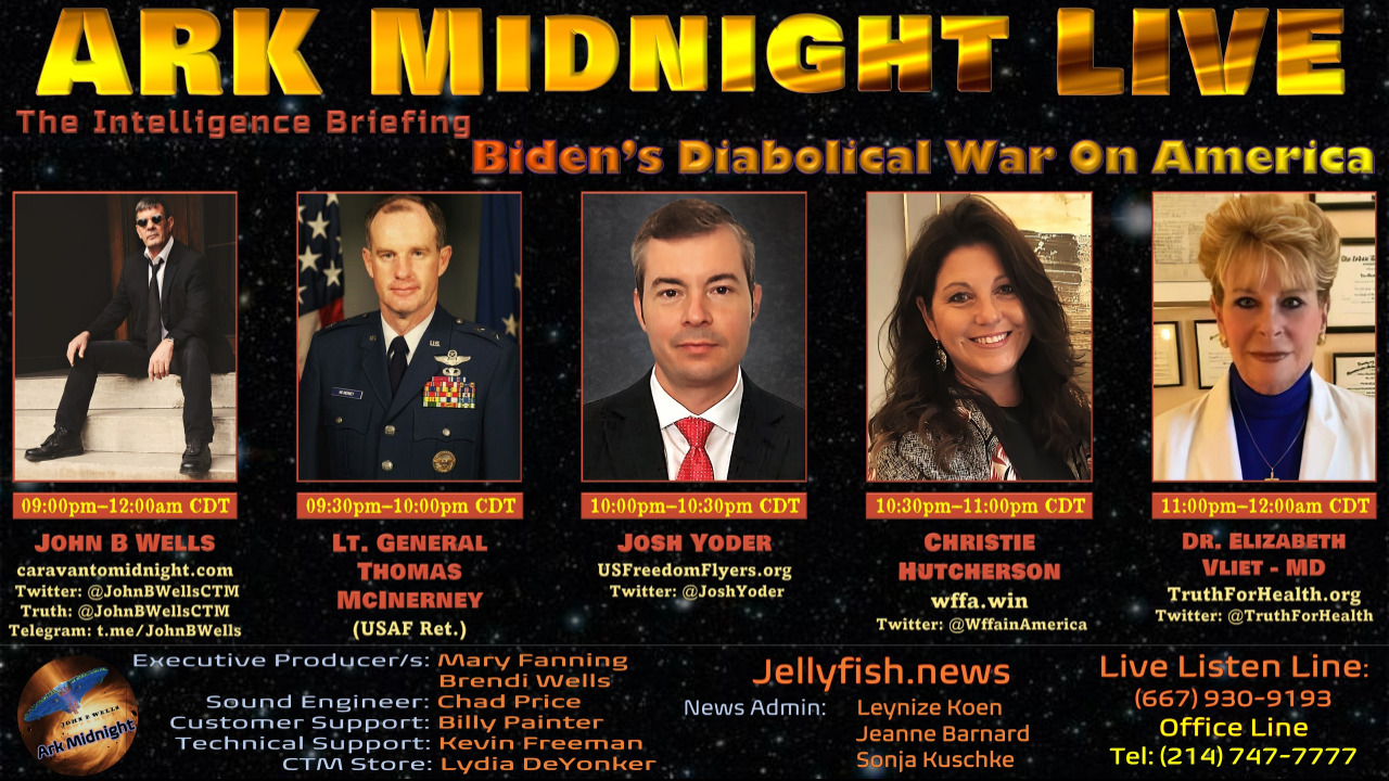 CDM on GETTR : The Intelligence Briefing / Biden’s Diabolical War On ...