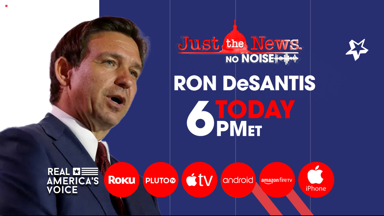 Real America's Voice (RAV) 🇺🇸 on GETTR : JOHN SOLOMON EXCLUSIVE INTERVIEW WITH GOV. RON DESANTIS