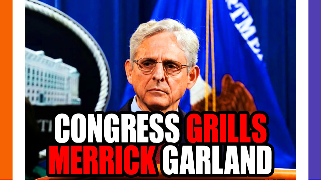 TheNPCShow on GETTR: 🔴LIVE: Congress Grills Merrick Garland 🟠⚪🟣