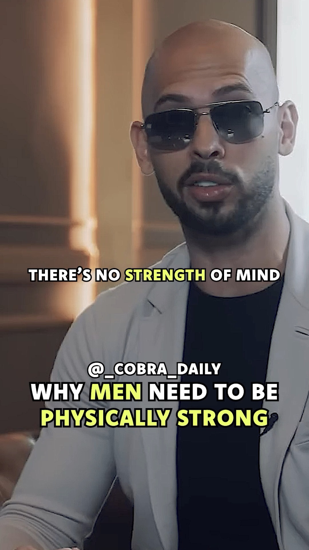 Morpheus Tutor on GETTR : Men need to be STRONG!