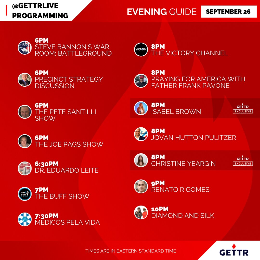 GETTRLive On GETTR End Your Day By Tuning In To This Evening s Live gettrlive-on-gettr-end-your-day-by-tuning-in-to-this-evening-s-live