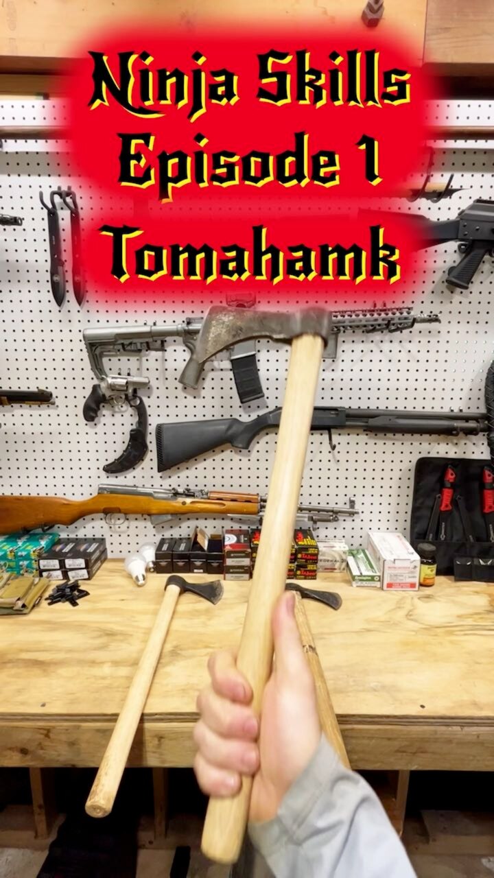 Ninja In Flannel on GETTR: Axe Throwing—Ninja Skills—Episode 1 # ...
