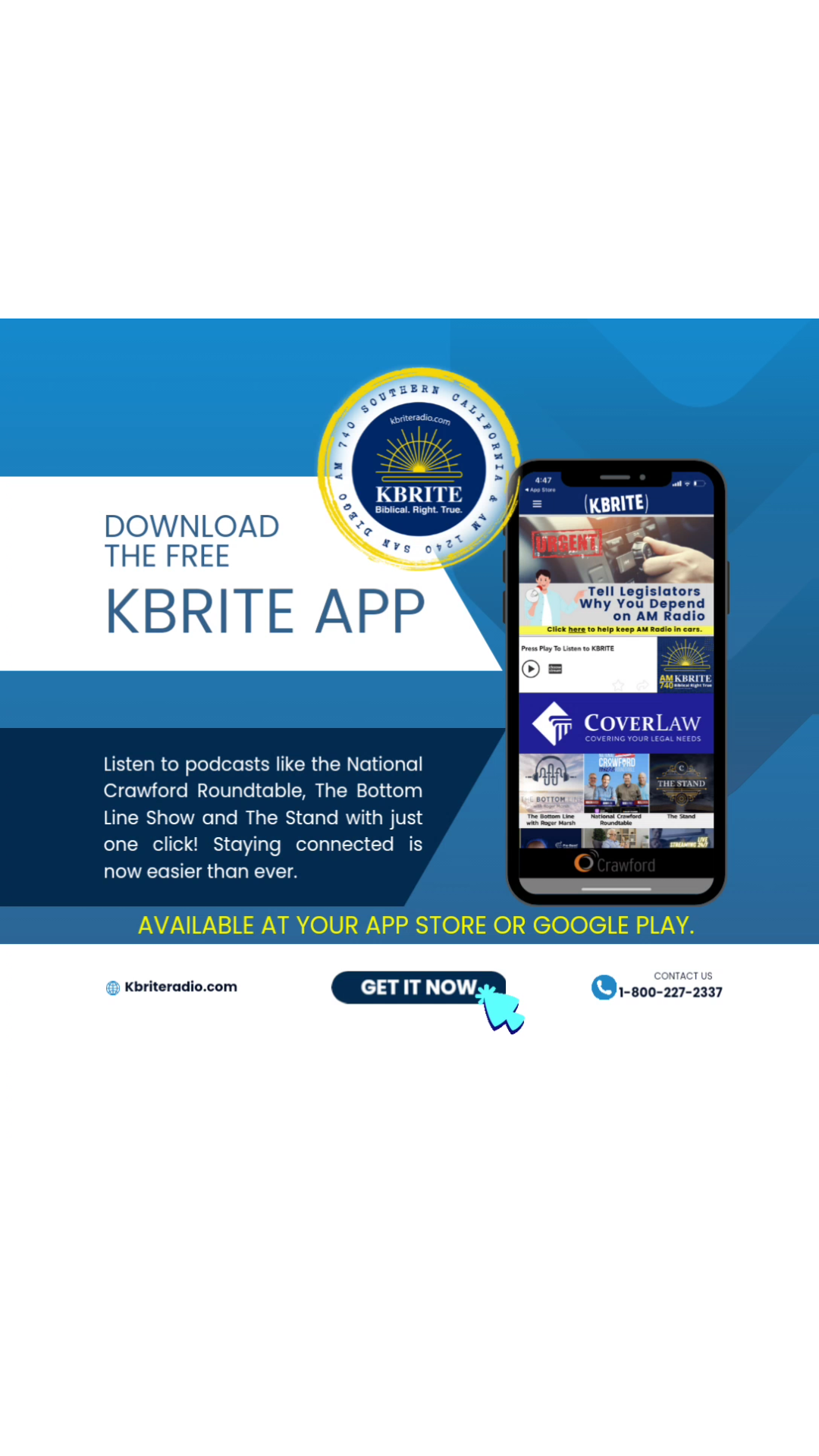 KBRITE RADIO- For God & Country on GETTR : Download the free KBRITE app ...