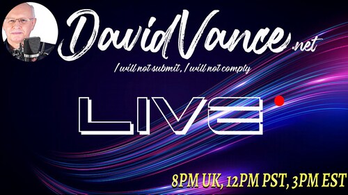David Vance 🩸 on GETTR: Monday Night LIVE 06/02/2023