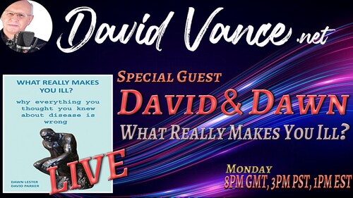 David Vance 🩸 on GETTR : MONDAY live with Dawn Lester and David Parker