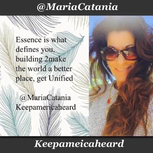 Maria Catania (Keepamericaheard) on GETTR