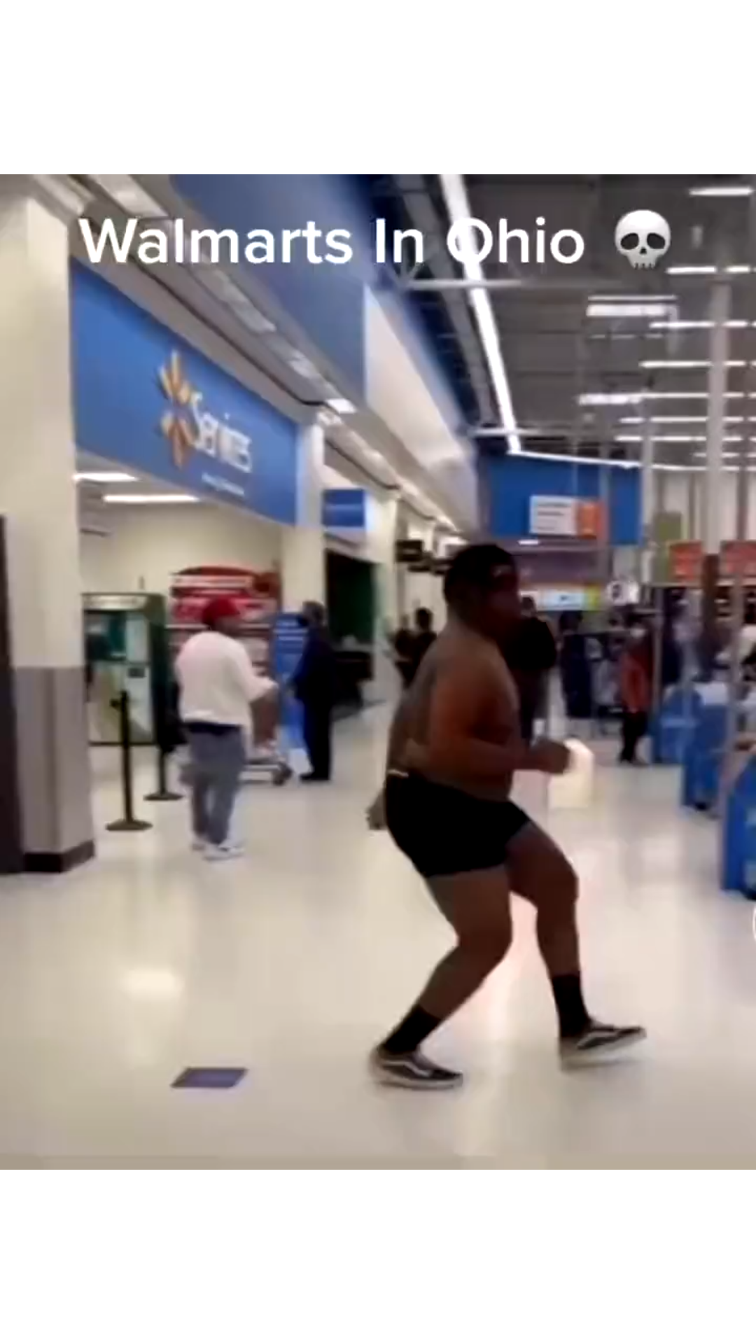 InTheSky on GETTR : Walmart is cursed.. 🤣