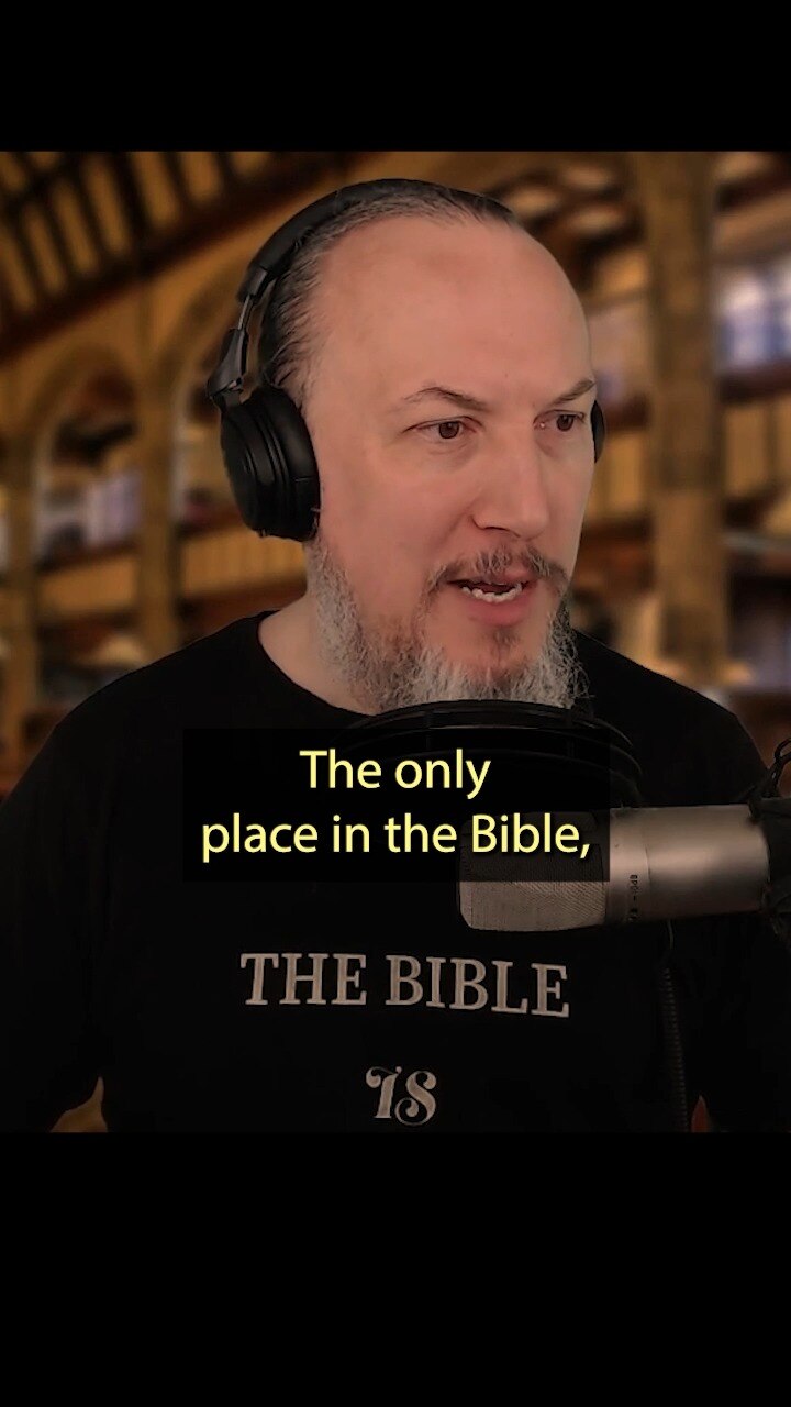 Christopher Enoch on GETTR : The Only Place in The Bible Where It Says ...