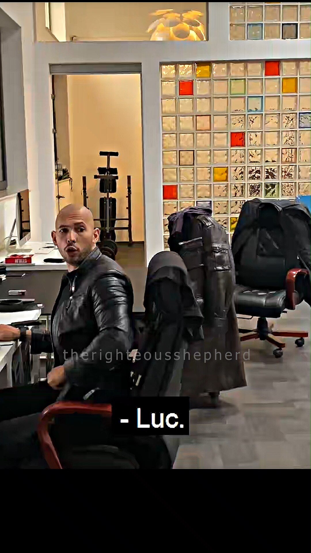 righteousshepherd on GETTR : TATE Buys Luc a Present Because of What ...