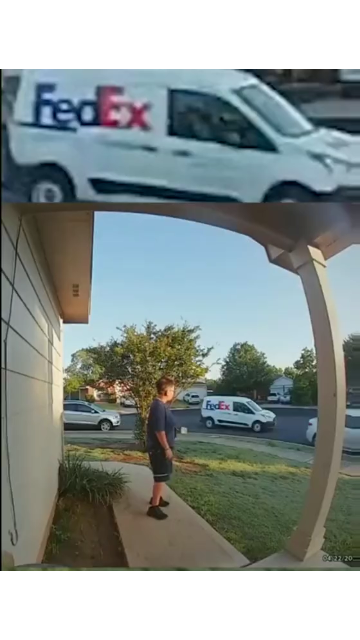CULT VIRAL🔥🇺🇸 on GETTR: FedEx driver gets fed up...