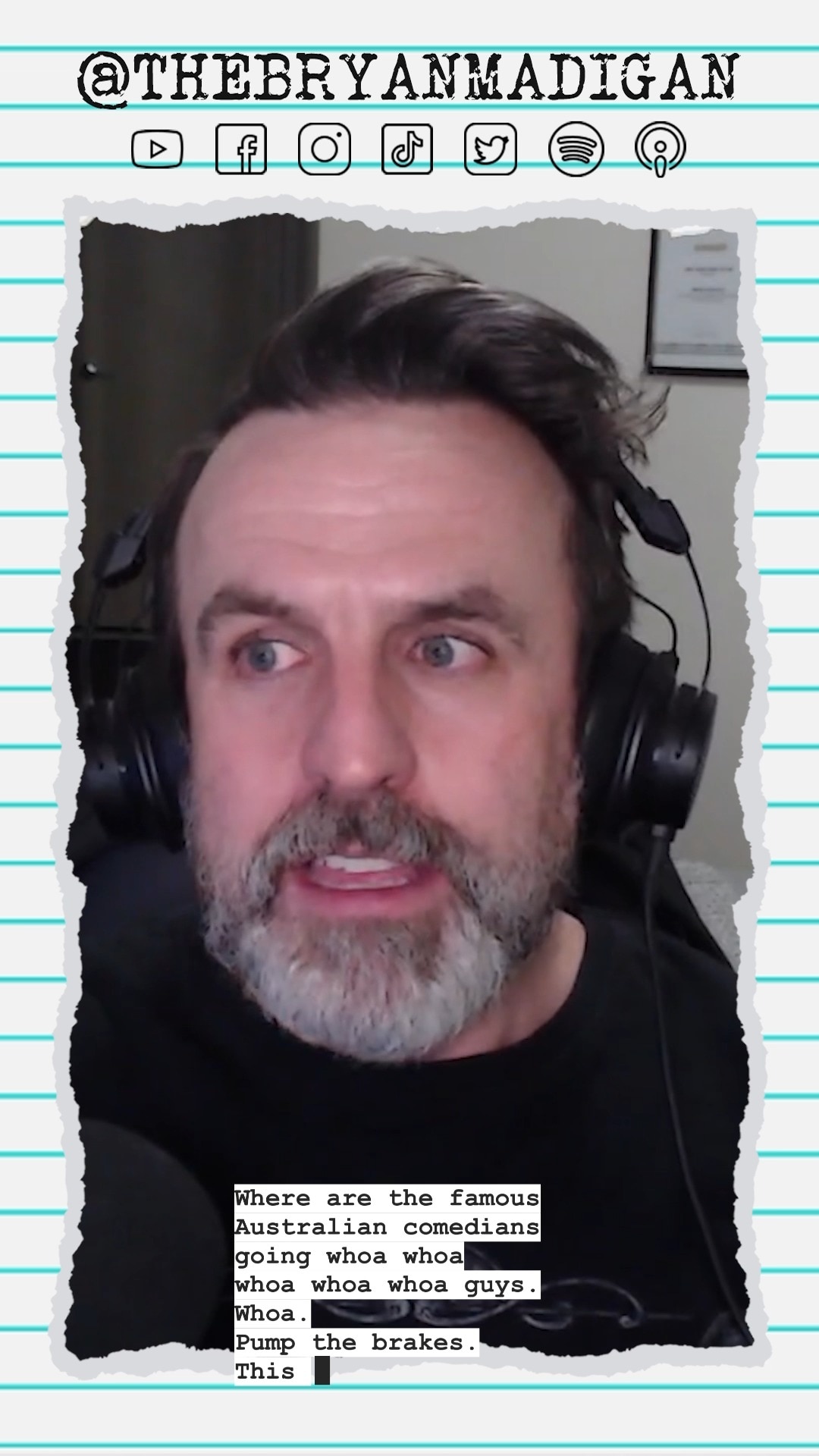 thebryanmadigan on GETTR: Australian stand-up comedian Isaac ...