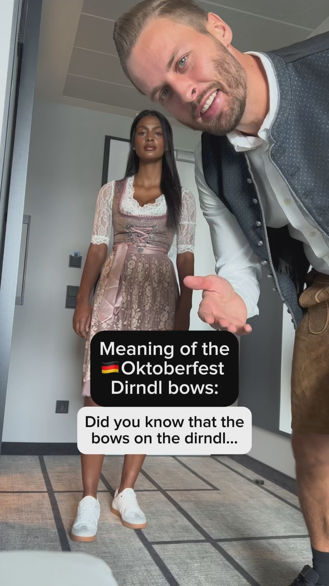 36CIA（💕紫游） on GETTR: 👗🇩🇪 The placement of your dirndl’s apron waist ...