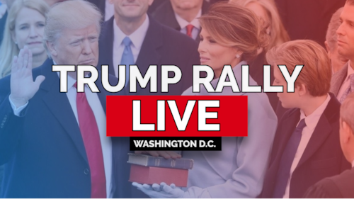 RSBN 🇺🇸 on GETTR : LIVE: President Donald J. Trump Holds Inauguration ...