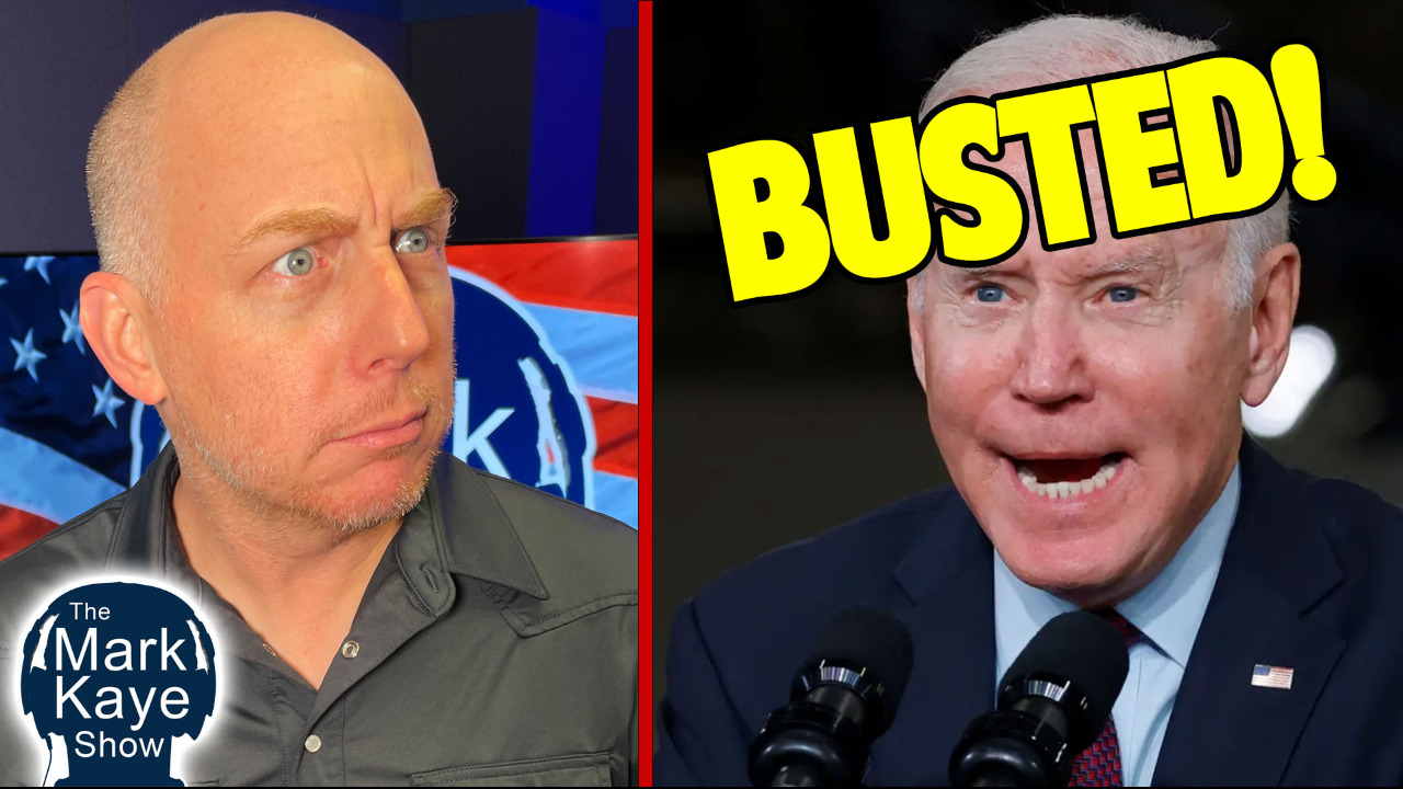 Mark Kaye on GETTR : Biden Busted!!!