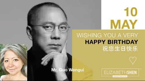 Elizabeth Shen 伊丽莎白 on GETTR : 2024.05.10 HAPPY BIRTHDAY TO MILES GUO ...