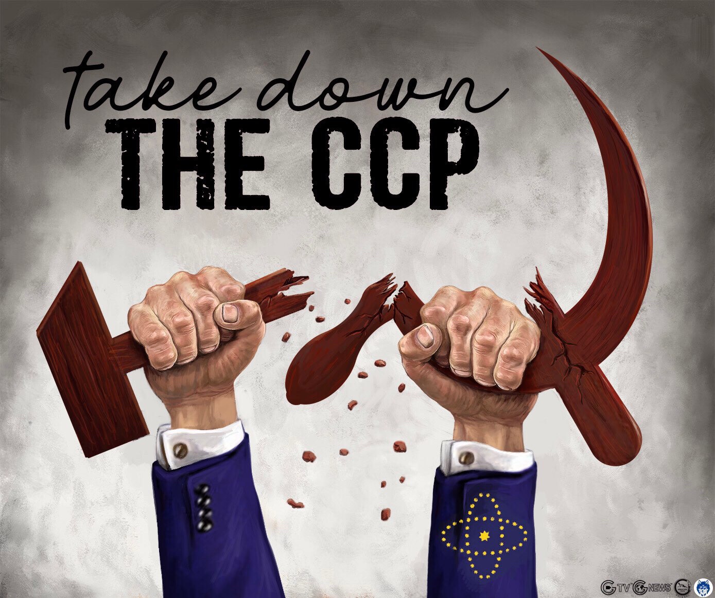 墓碑科技 on GETTR comment: @jackposobiec Don’t missed up by ccp ! The ...