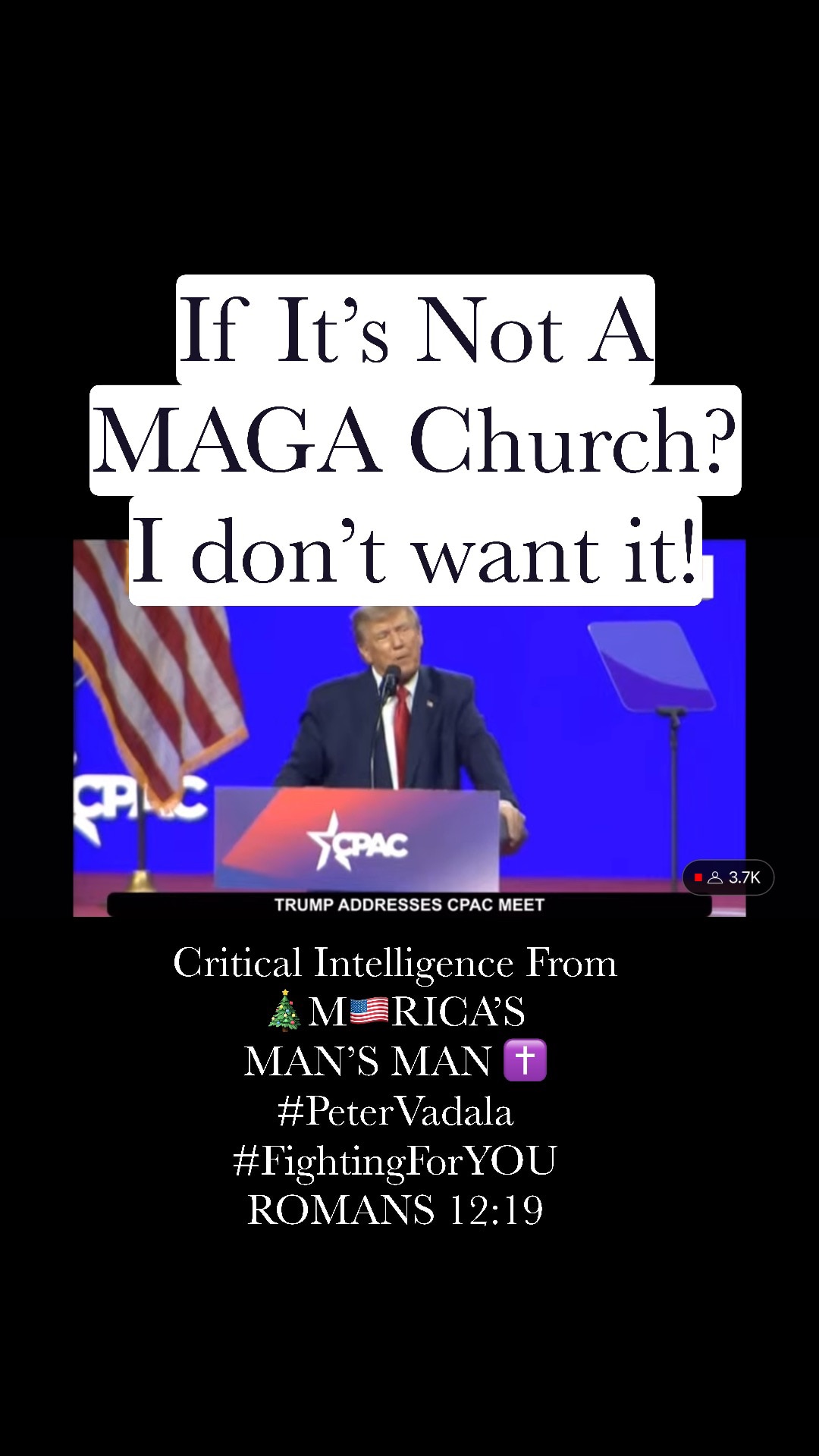 🌲M🇺🇸RICA’S MAN’S MAN ️ Fighting For You. on GETTR : #MAGA