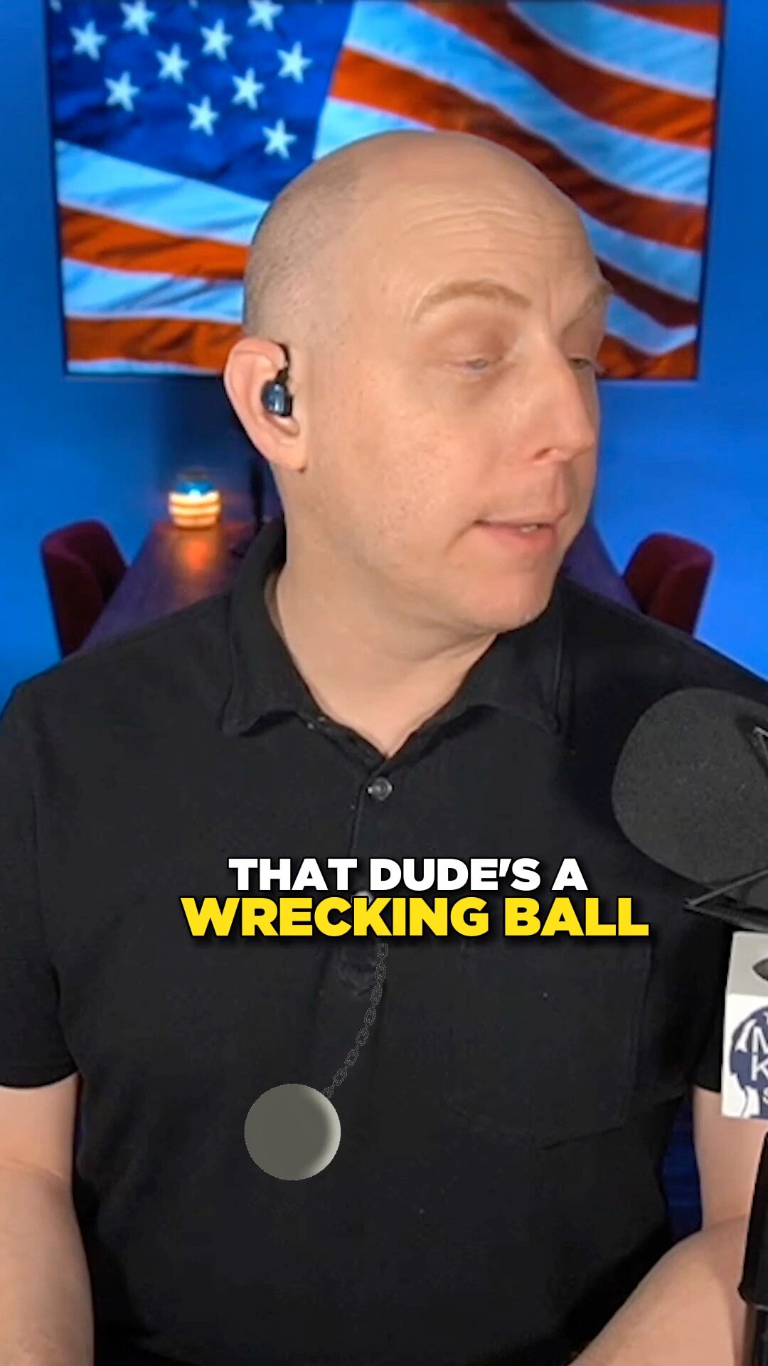 Mark Kaye on GETTR : He came in like a WRECKING ball