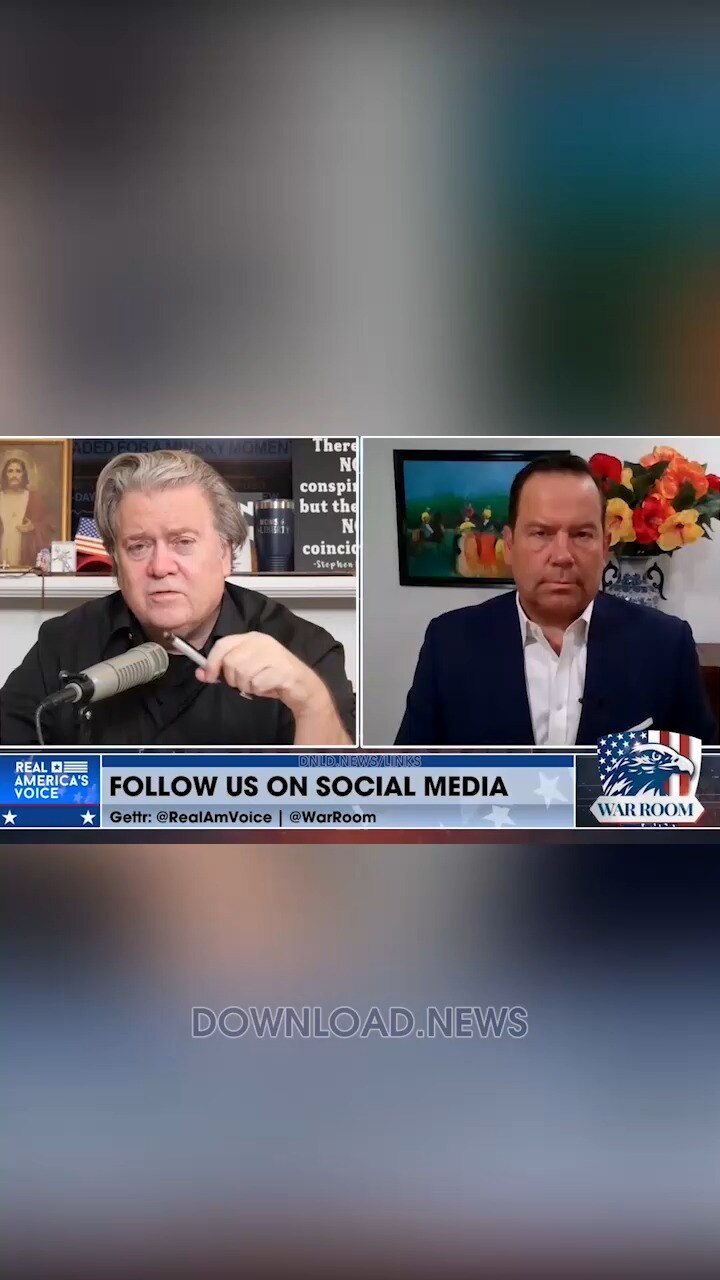 MAGAClips.TV on GETTR: Steve Bannon: The US Treasury's Working 24/7 To ...
