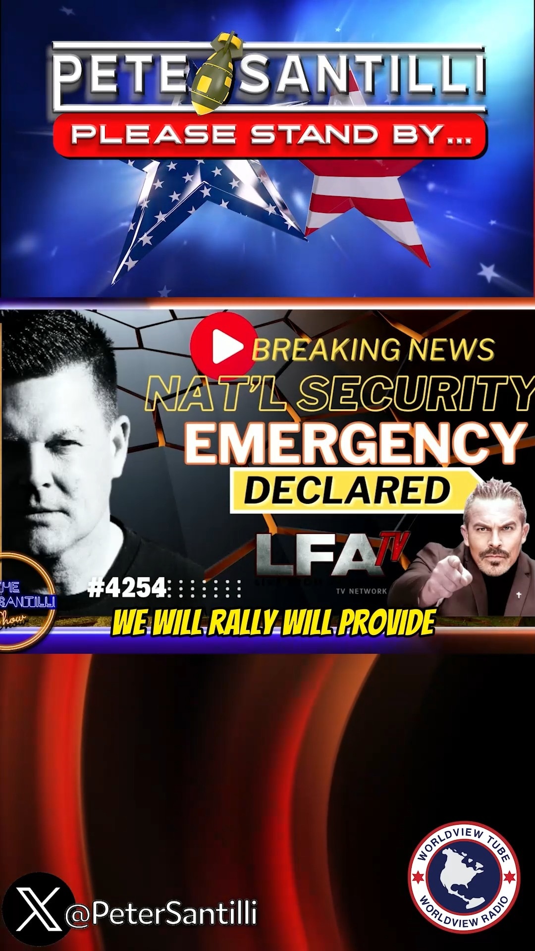 petersantilli@icloud.com on GETTR : National Security Emergency: Rally ...