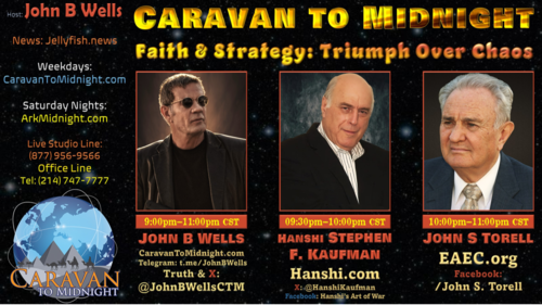CDM on GETTR : Faith & Strategy: Triumph Over Chaos - John B Wells LIVE