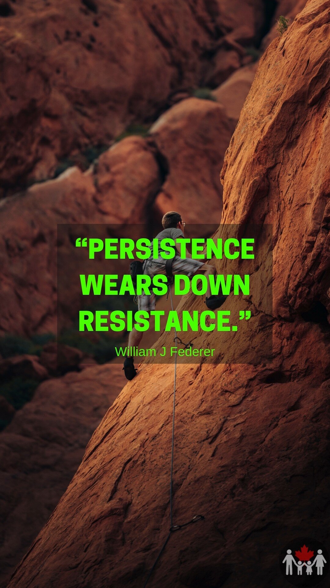 CanadiansRising on GETTR: “PERSISTENCE WEARS DOWN RESISTANCE ...