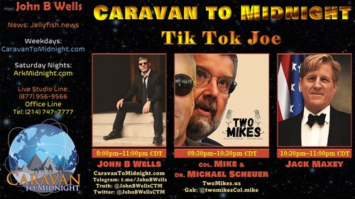 CDM on GETTR : Tik Tok Joe - John B Wells LIVE