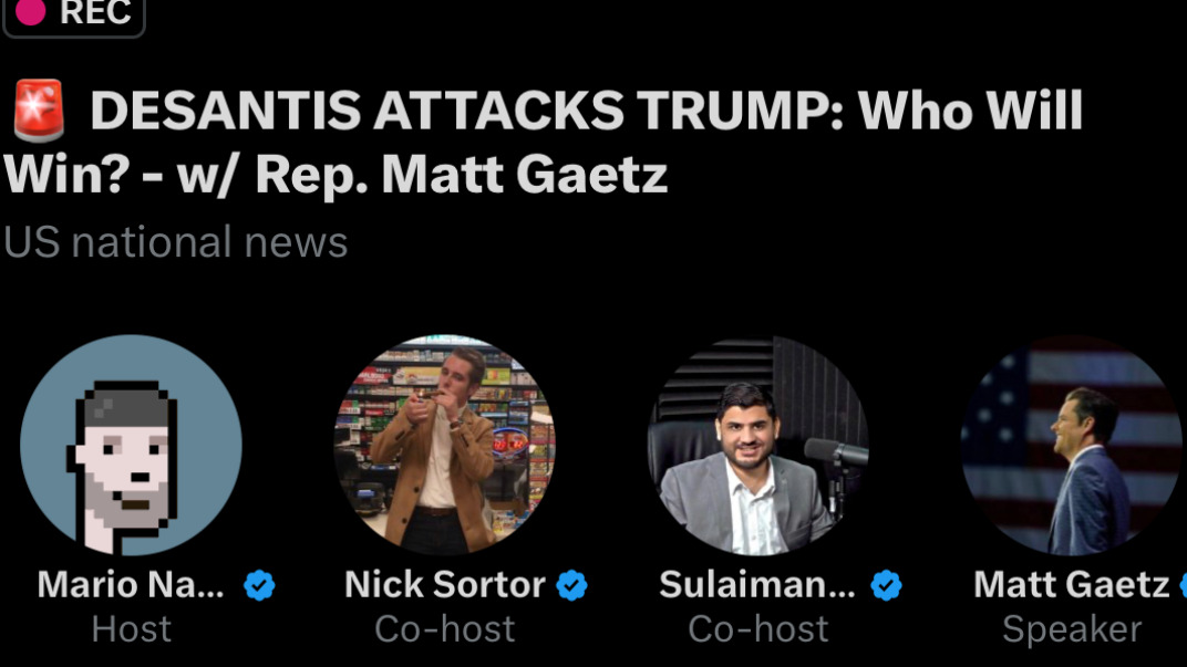 WarRoom — Home of ultraMAGA on GETTR: LIVE Twitter Space with Matt ...