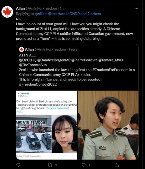 #FreeMilesGuo🗽Freedom🗽 on GETTR: @primordialwolf ⚠️ ⚠️: This woman ...