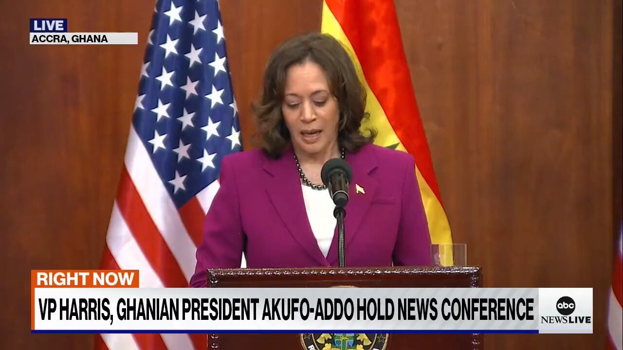 The Corolla Virus™ on GETTR: Kamala Harris in Ghana: "As you have ...