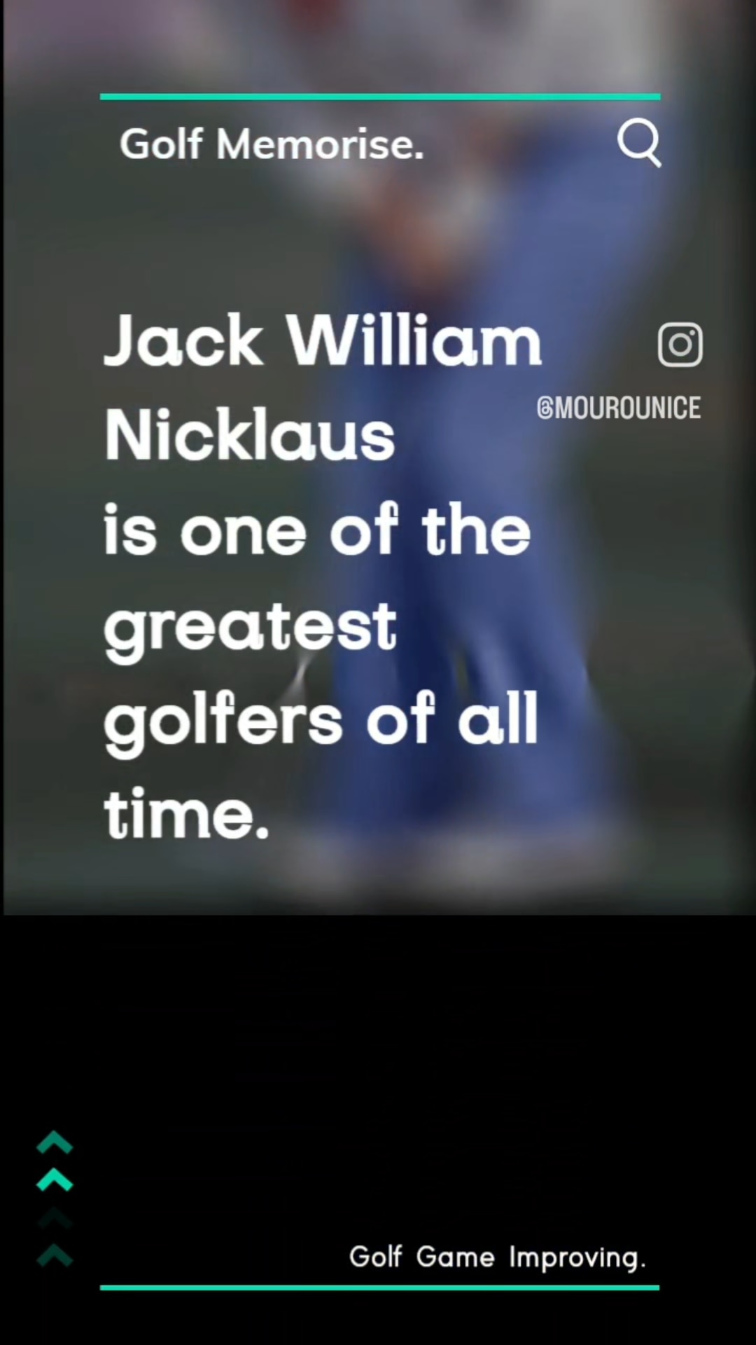 TygerGolf on GETTR : Jack William Nicklaus #golf #golfing #golflife
