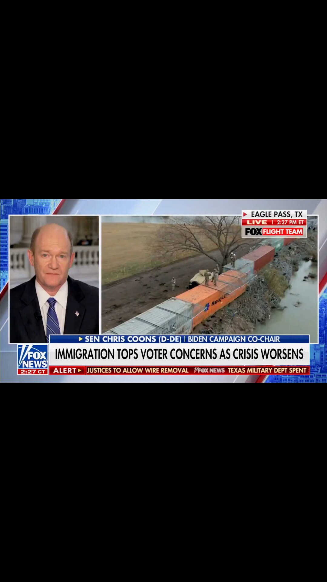 JuXuan_Yun on GETTR : Chris Coons is full of baloney @JuXuan_Yun @Binbin9937