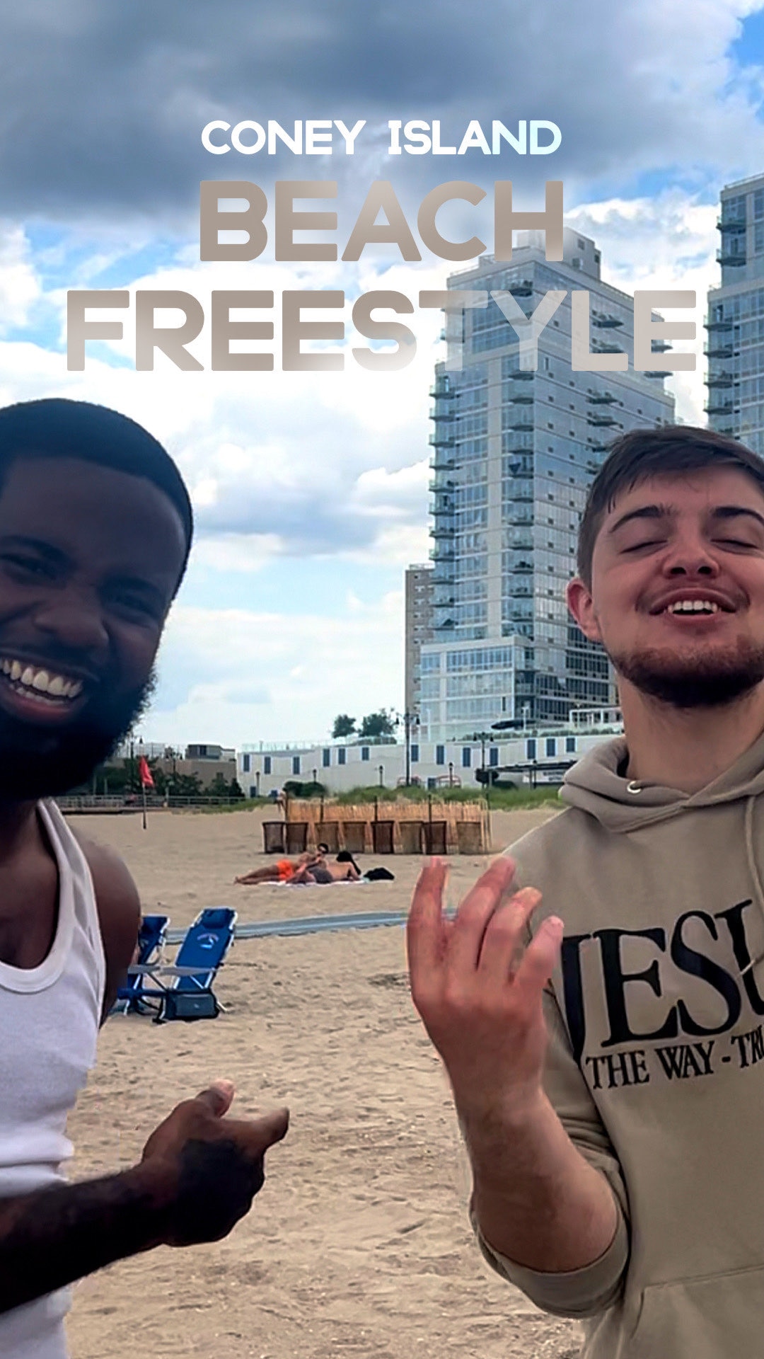 brettraio on GETTR : Spontaneous Beach Freestyle at Coney Island Beach ...